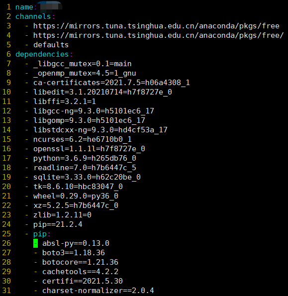 Anaconda Create Environment With Yaml python 